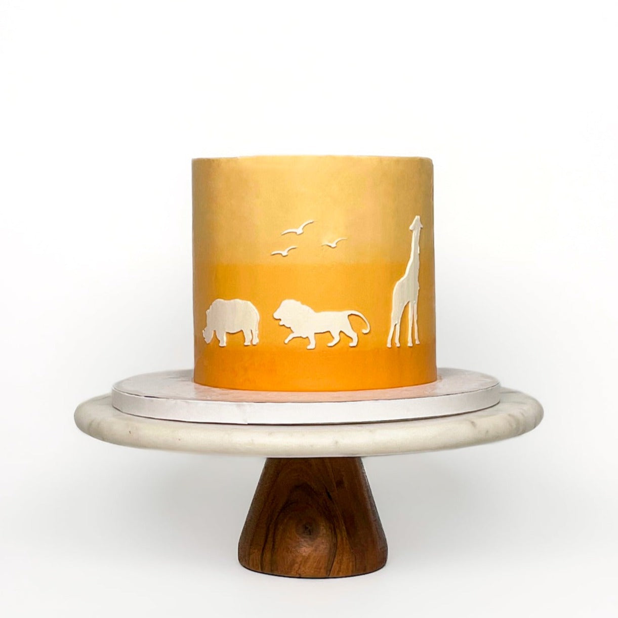 Order Online: Safari cake in Denver | Animal party cake – Made by Hand ...